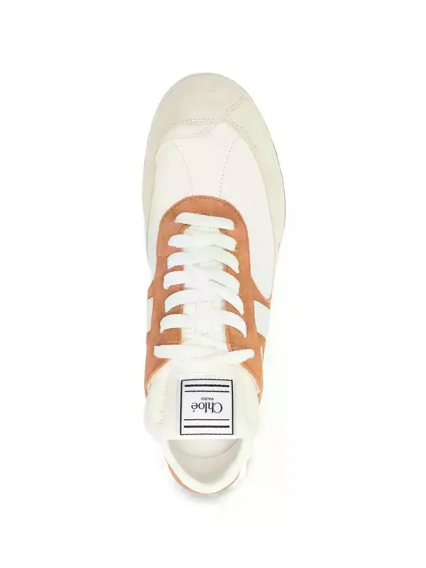 Chloé Panelled Low-top Sneakers