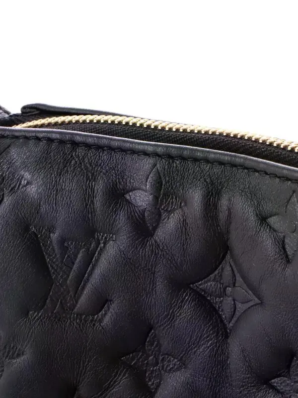 LOUIS VUITTON Coussin Bag Monogram Embossed Lambskin Mm Crossbody Bag