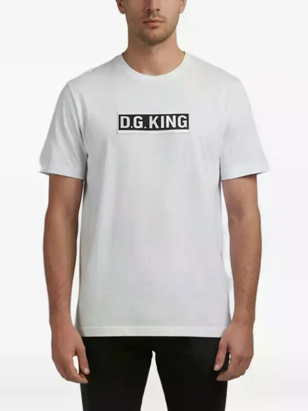 Dolce & Gabbana Dg King Appliqué T-shirt
