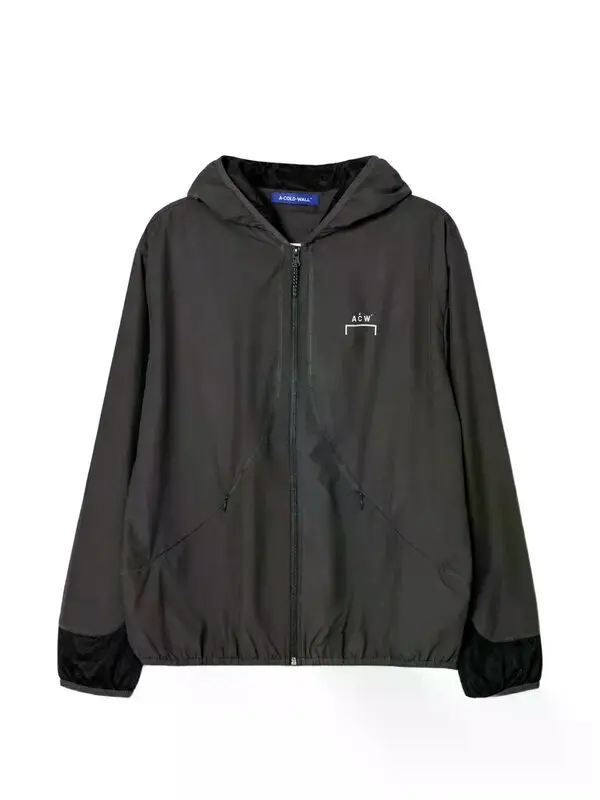 A-COLD-WALL* Logo-print Mesh-panel Jacket