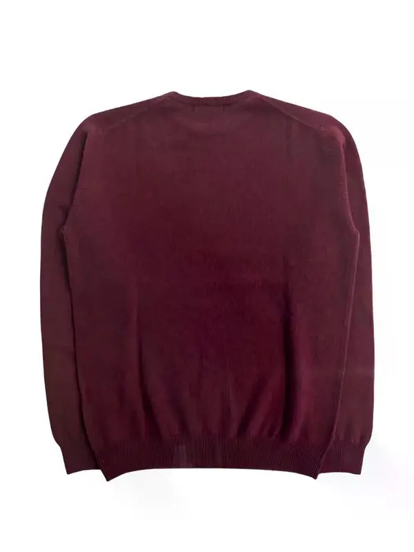 BALDININI Logo-plaque Crew-neck Sweater