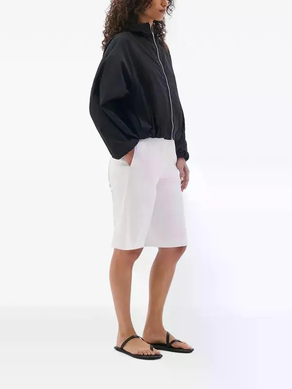 Another Tomorrow Hooded Blouson Jacket