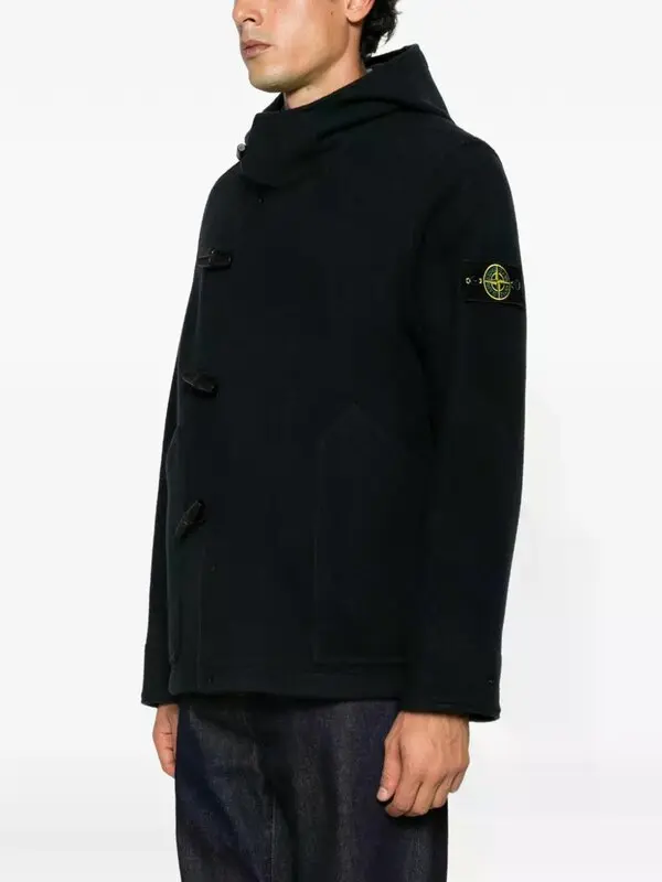 Stone Island Toggle-fastening Hooded Jacket