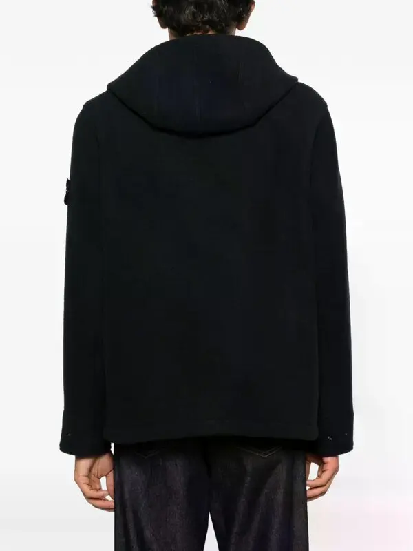 Stone Island Toggle-fastening Hooded Jacket