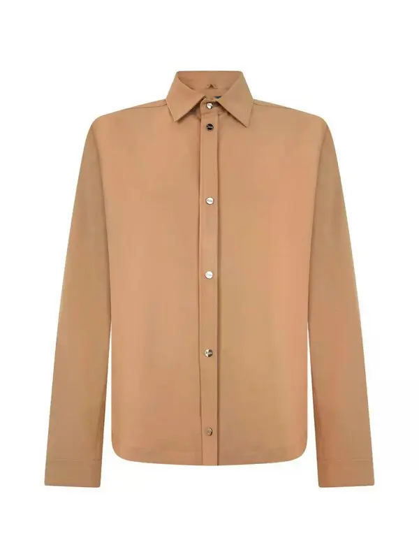 Herno Button-up Classic-collar Shirt - Neutrals