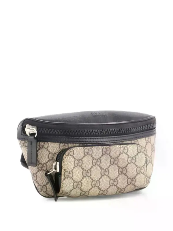 Gucci Eden Waist Bag Gg Coated Canvas Medium Belt Bag