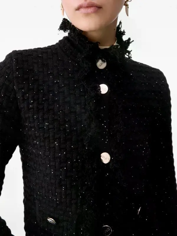 Liu Jo Jacket With Frayed Details