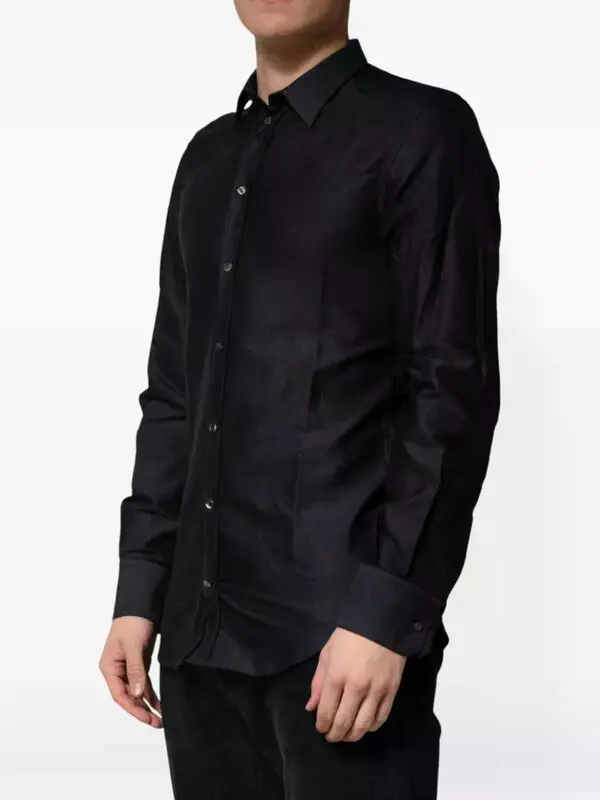 Dolce & Gabbana Polka-dot Long-sleeve Shirt