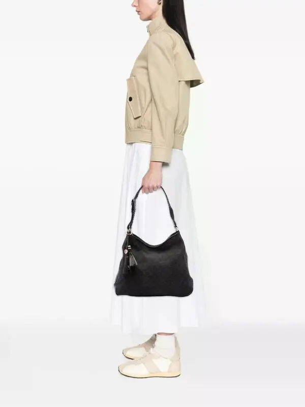 Gucci 2016-2026 Medium Gg Denim Marrakech Shoulder Bag