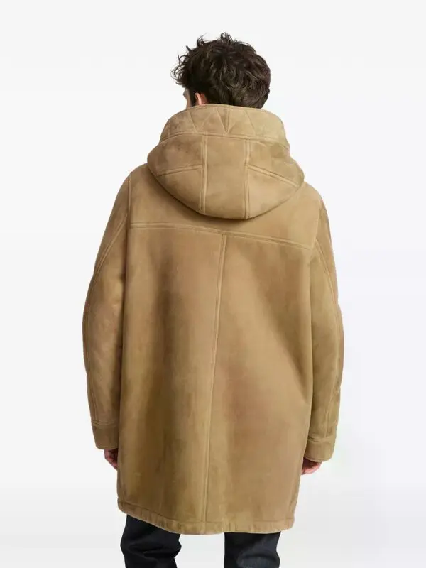 YVES SALOMON Shearling-lined Hooded Parka
