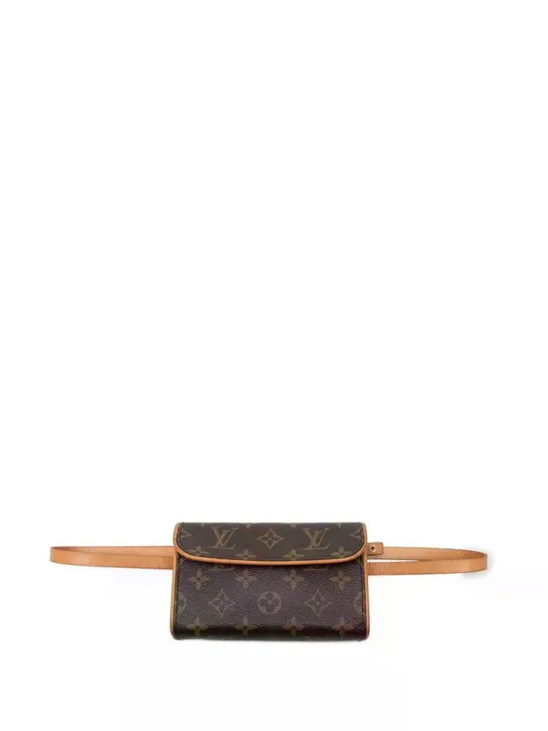 LOUIS VUITTON 2003 Monogram Pochette Florentine Belt Bag - Brown
