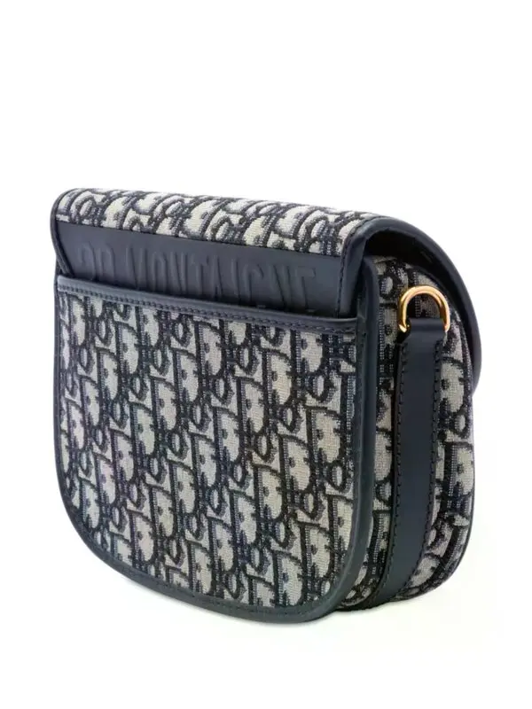 Dior 2021 Medium Oblique Canvas Bobby Crossbody Bag