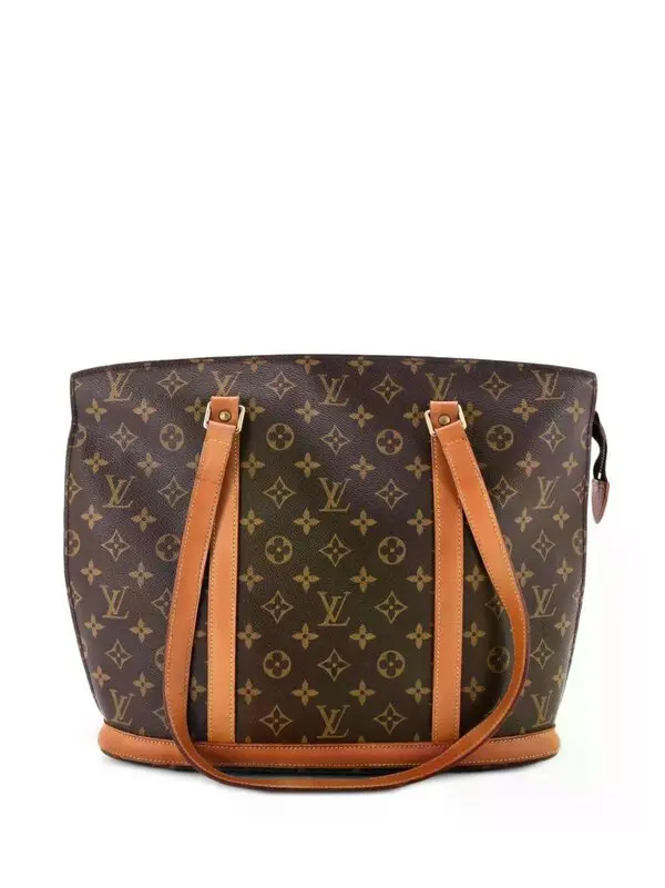 LOUIS VUITTON Babylone Handbag Monogram Canvas Tote Bag