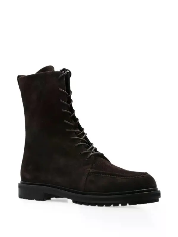 AeydĒ Tate Lace-up Ankle Boots - Brown