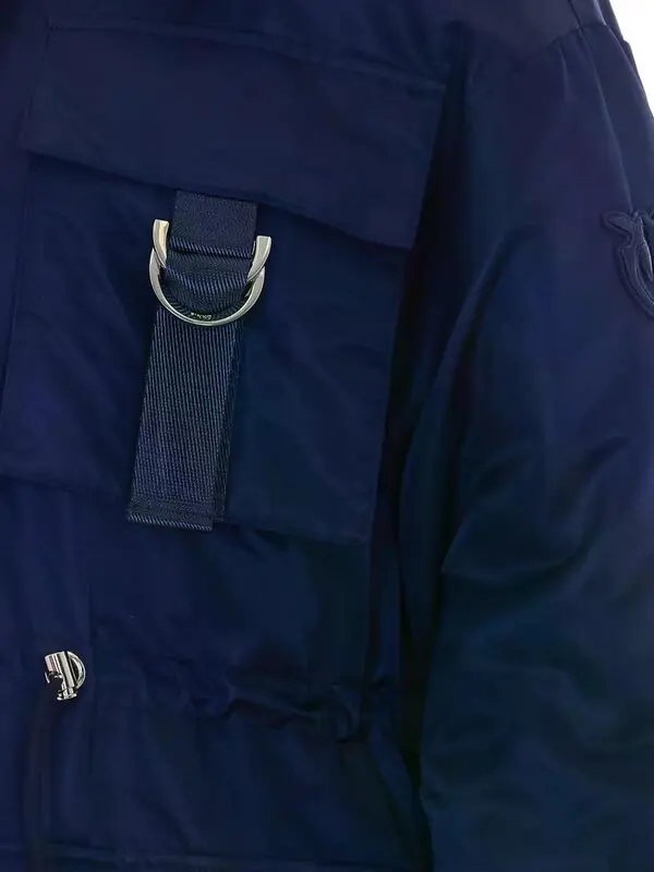 Pinko Passito Buckle-detail Down Coat