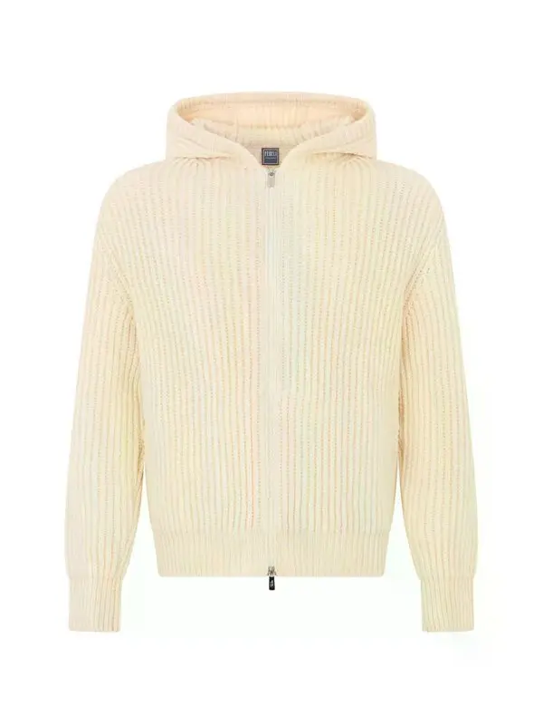 Fedeli Ribbed-knit Cashmere Cardigan
