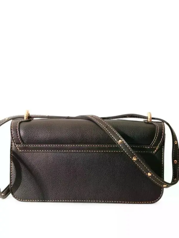 Liu Jo Logo-plaque Topstitched Crossbody Bag