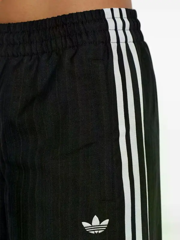 Adidas Pinstriped Wide-leg Trousers