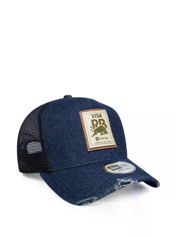 New Era Distressed-effect Trucker Cap