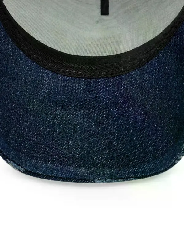 New Era Distressed-effect Trucker Cap