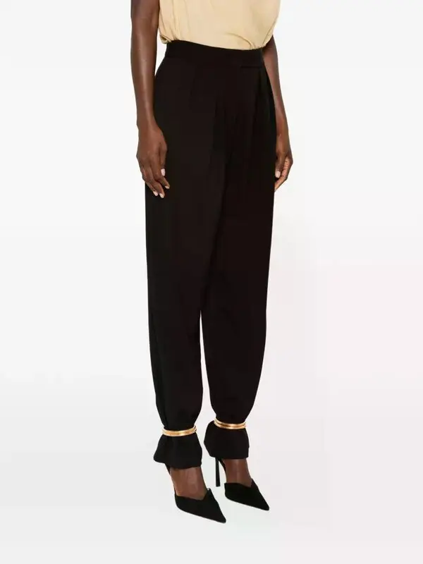 SIMONA CORSELLINI Anklet-detail Trousers