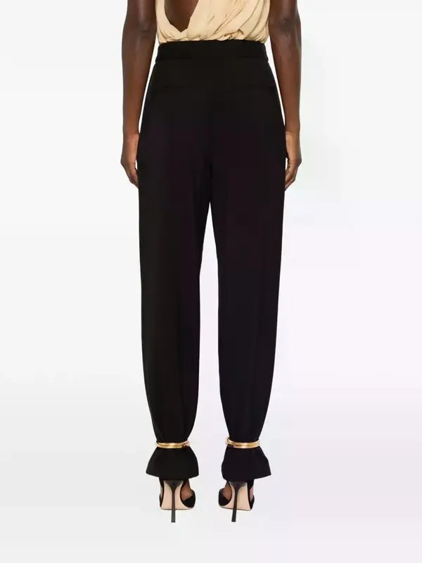 SIMONA CORSELLINI Anklet-detail Trousers