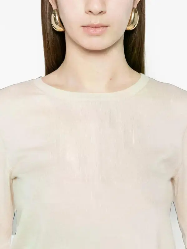Soft Goat Round-neck Short-sleeve T-shirt