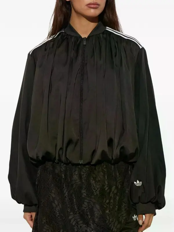 Adidas Pleated Puff-sleeve Blouse