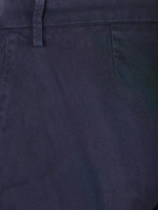 FAY Logo-plaque Turn-up Hems Trousers
