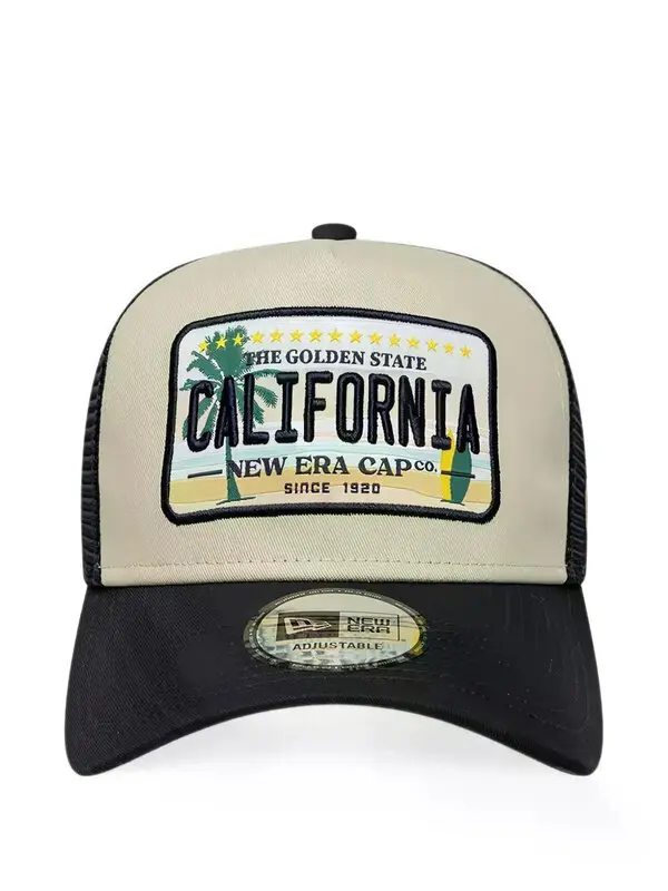 New Era Licence Plate Trucker Cap
