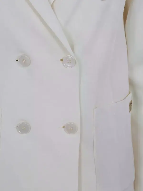 Elisabetta Franchi Double-breasted Blazer - Neutrals