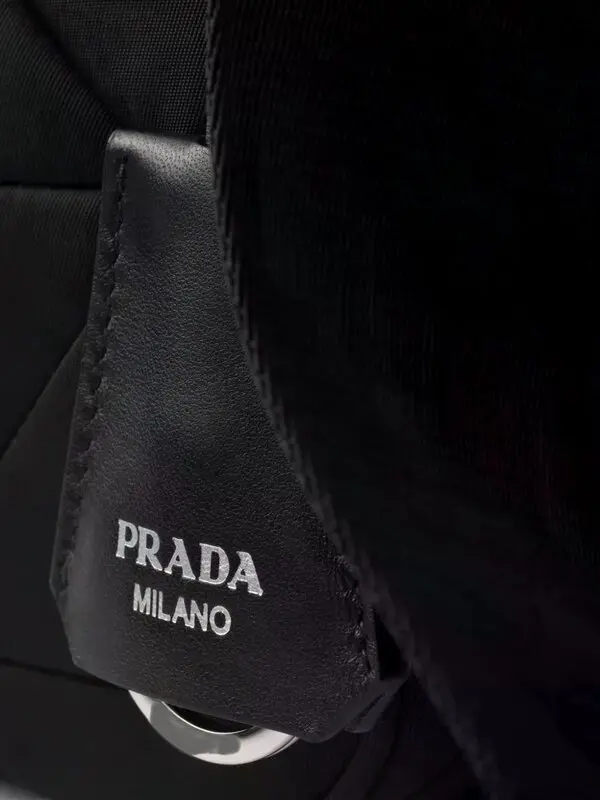 Prada Quilted Re-nylon Shoulder Bag - Black