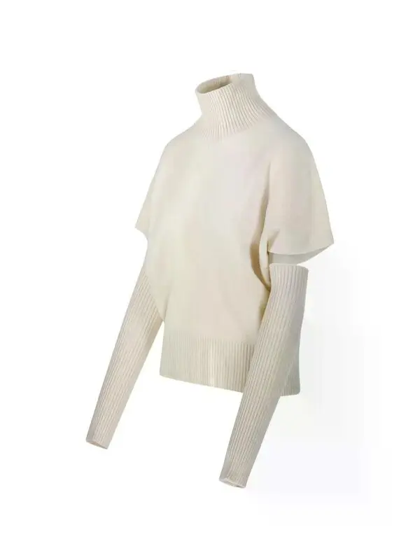 Federica Tosi Cut-out Roll-neck Sweater