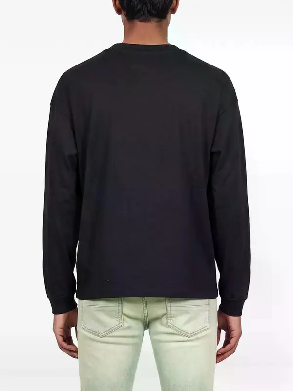 Amiri Script Oversized Long Sleeve Tee
