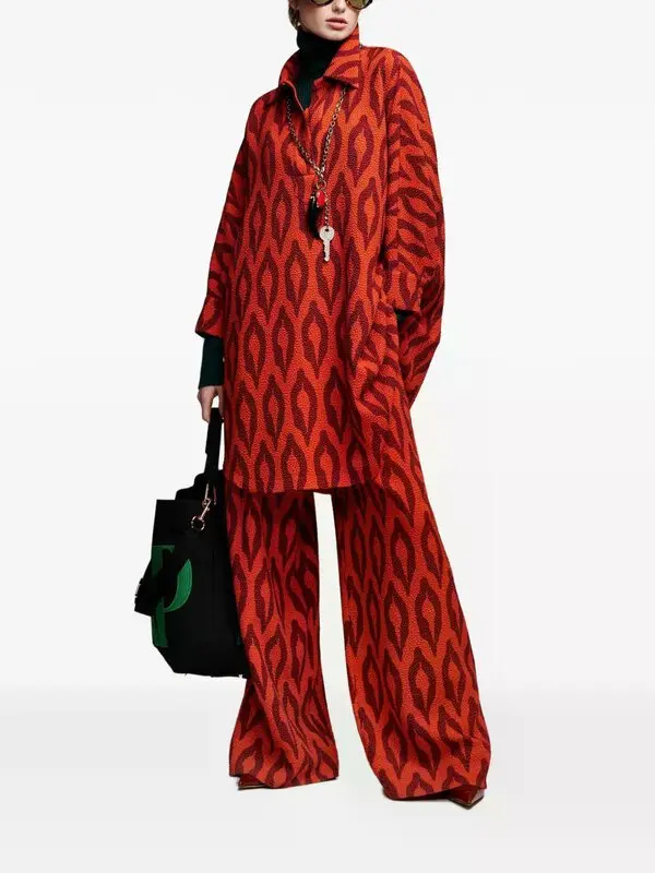 Essentiel Antwerp Klumsy Graphic-print Midi Dress