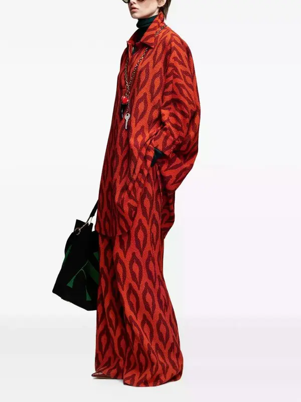 Essentiel Antwerp Klumsy Graphic-print Midi Dress