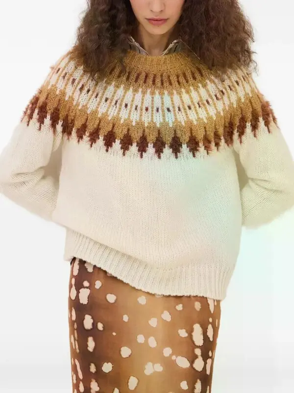 OTTOD'AME Jacquard Sweater