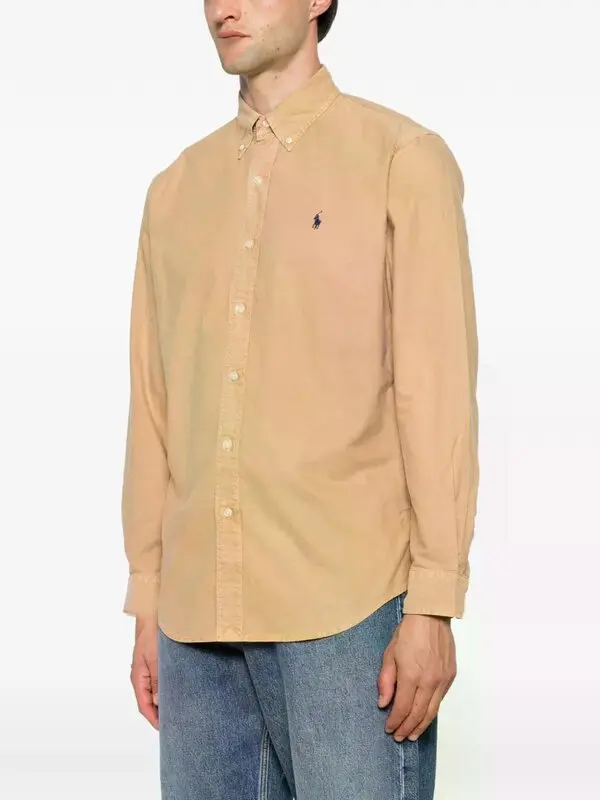 Polo Ralph Lauren Logo-embroidered Button-down Shirt