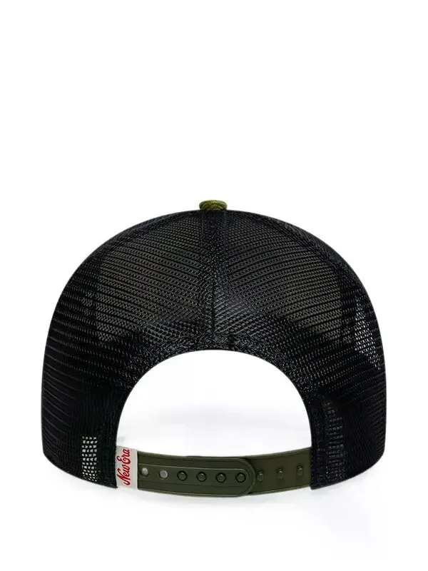 New Era Logo-patch Corduroy Trucker Cap