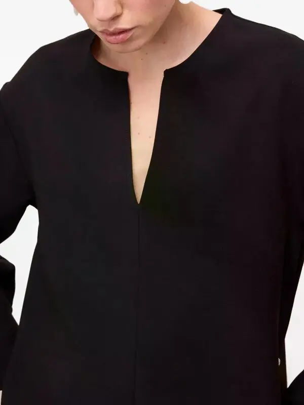 OTTOD'AME V-neck Long-sleeve Blouse