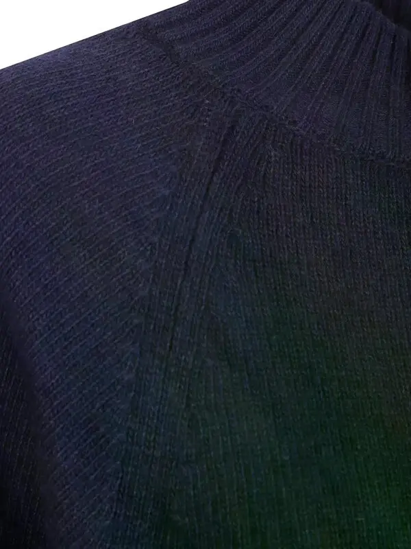 FAY Mock-neck Raglan-sleeve Sweater