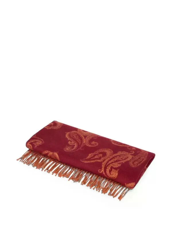 Etro Paisley Jacquard Blanket