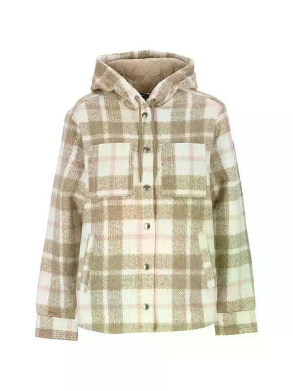 COLMAR Check-pattern Hooded Jacket