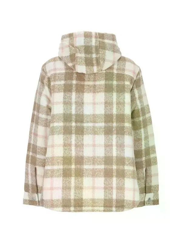 COLMAR Check-pattern Hooded Jacket