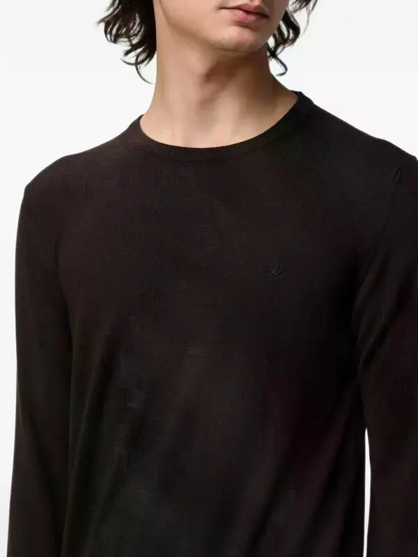 BROOKSFIELD Crew-neck Wool Sweater