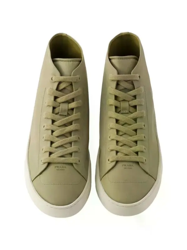 Prada High-top Re-nylon Sneakers