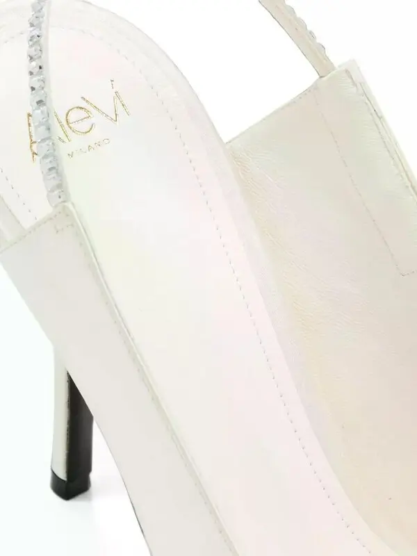 ALEVI MILANO Danielle Xtal Slingback Pumps