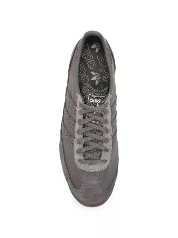 Adidas Sl 72 Og Crocodile-effect Sneakers - Grey