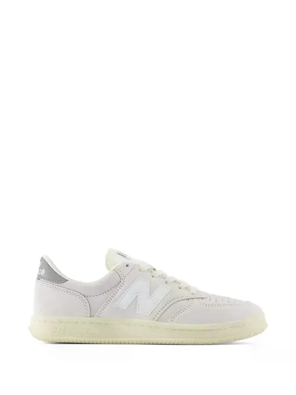 NEW BALANCE T500 Suede Sneakers - White