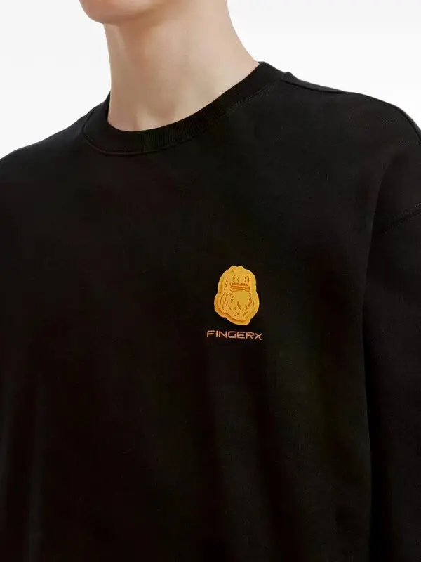 FINGERCROXX Logo-patch Sweater